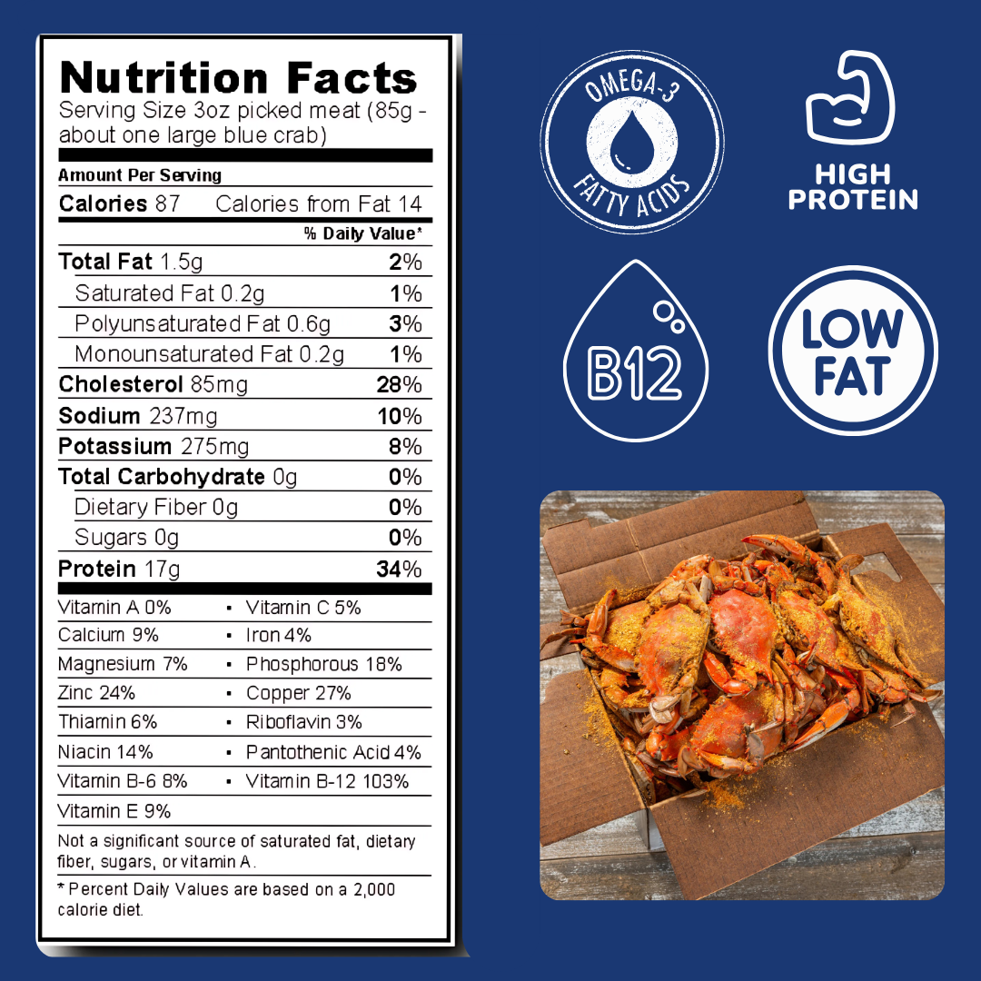 Chesapeake Crab Connection - Male Blue Crabs - Order Crabs Online